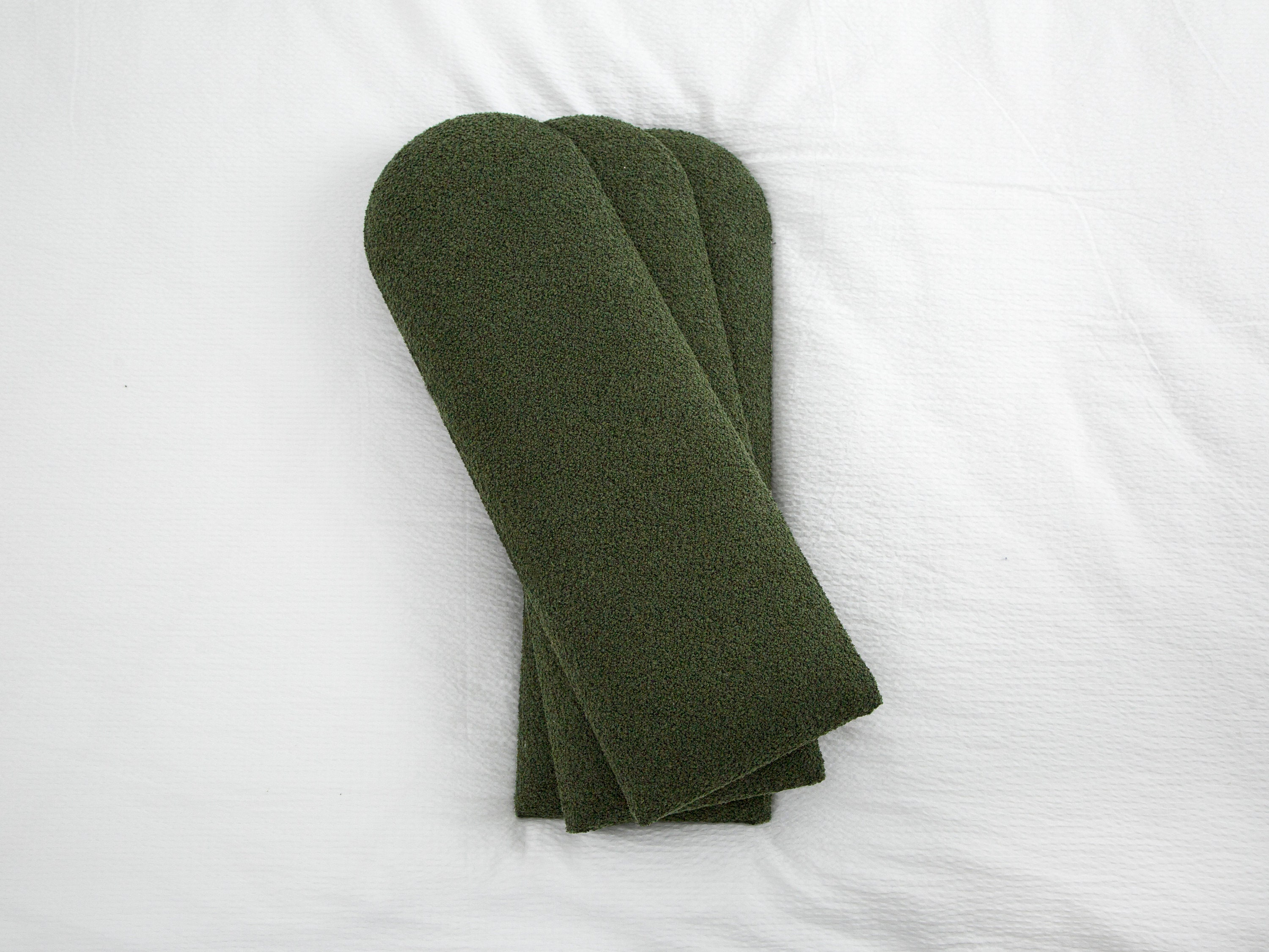 Green Boho Wall Panel Green Boucle Headboard Panel - Etsy