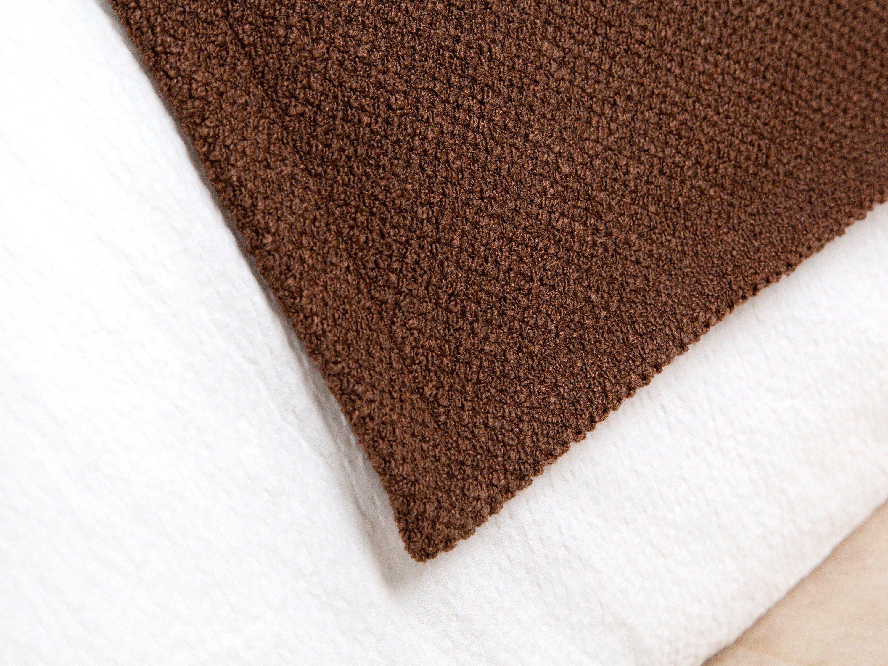 Brown Bed Runner Set Boho Maroon Brown Runner Brown Long Lumbar Pillow ...