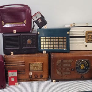 Vintage Radios, Various Makes and Models 1930s-1960's - Etsy