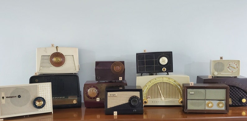 Vintage Radios, Various Makes and Models 1930s-1960's - Etsy