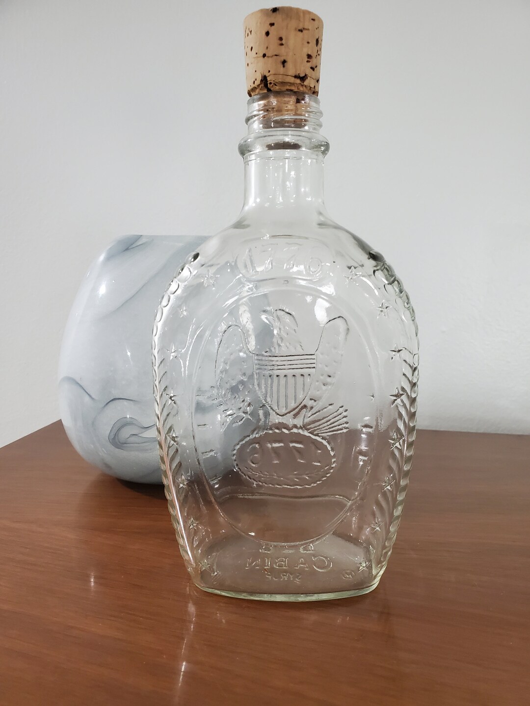 Log Cabin 1776 Bicentennial Commemorative Vintage Syrup Bottle - Etsy