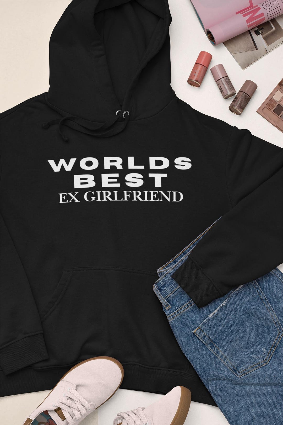 Worlds Best Ex Girlfriend Hoodie Sweatshirt, Funny Ex Relationship Gift ...