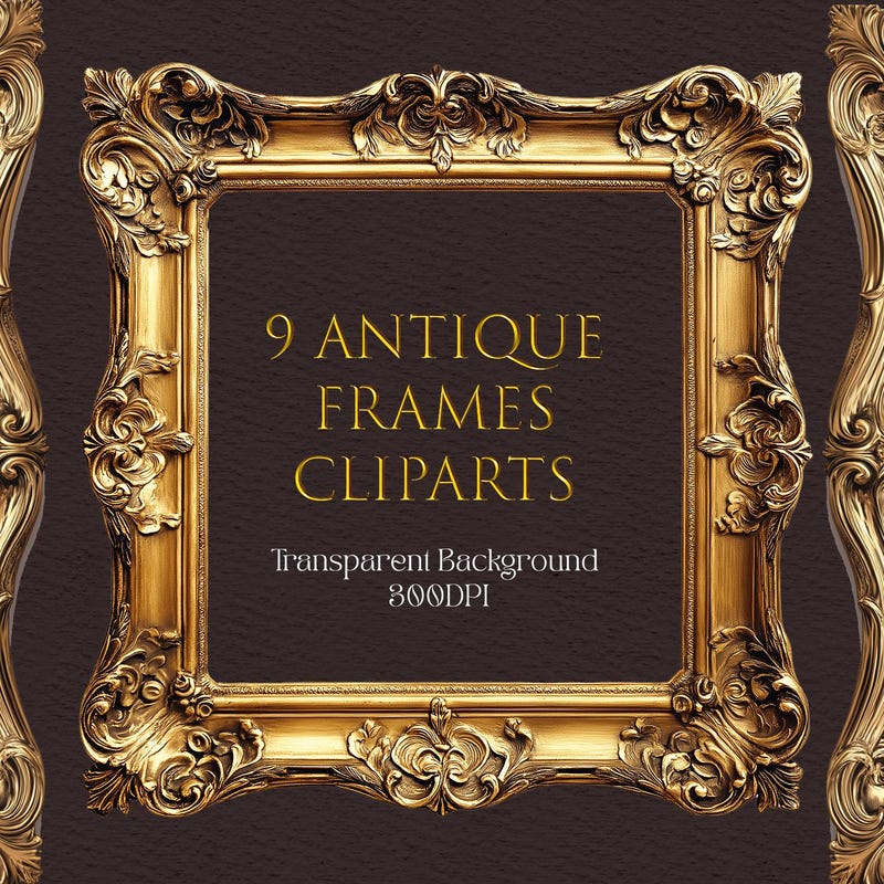 Vintage Gold Frames - Etsy