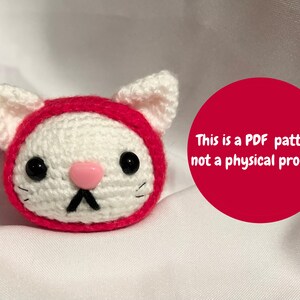 Strawberry Cat Crochet Pattern - Etsy