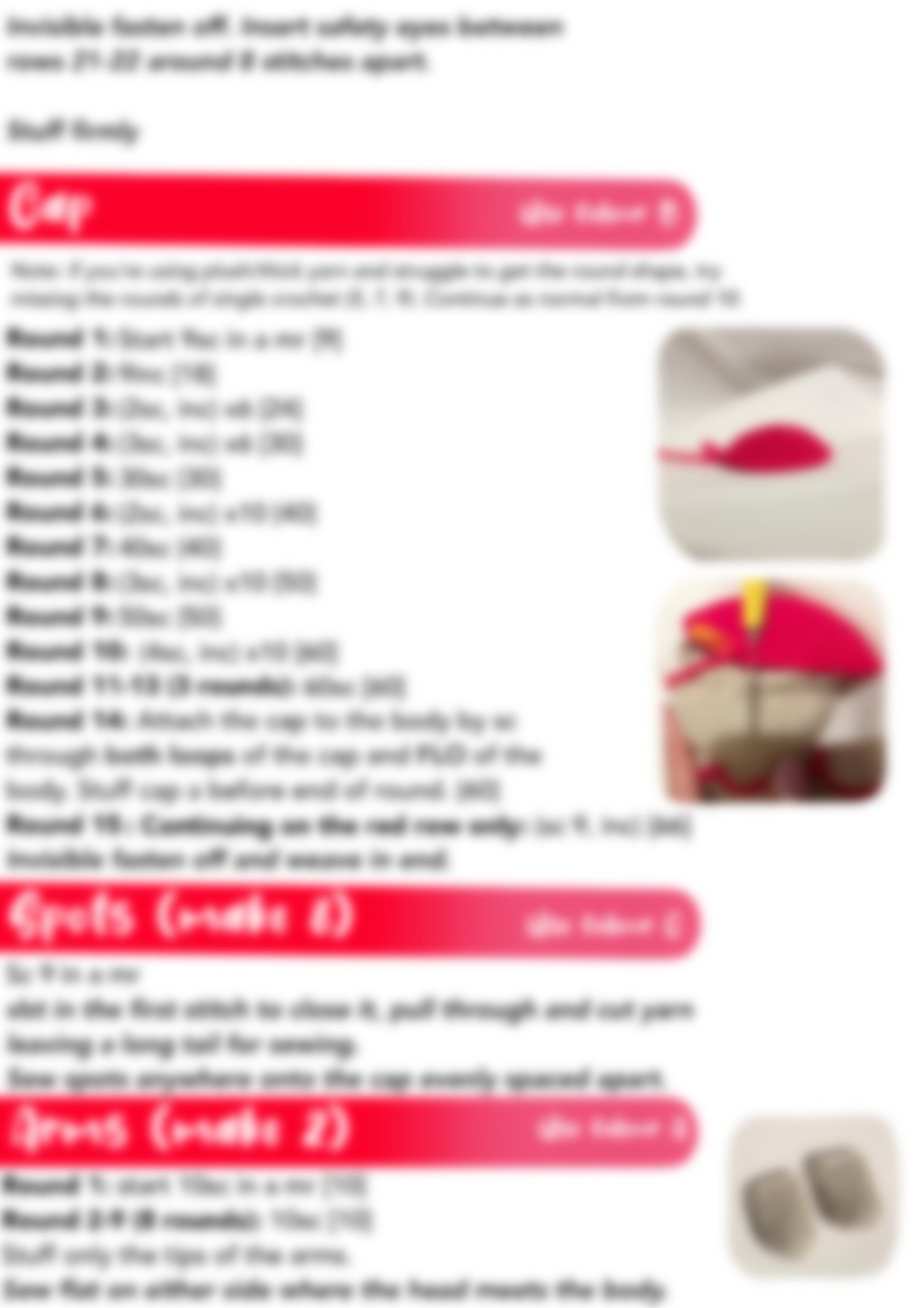 Mushroom Buddy Crochet Pattern - Etsy