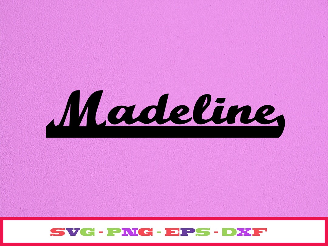 Madeline Svg, Madeline Clipart, Clip Art, Madeline Png, Girl Name, Dxf ...