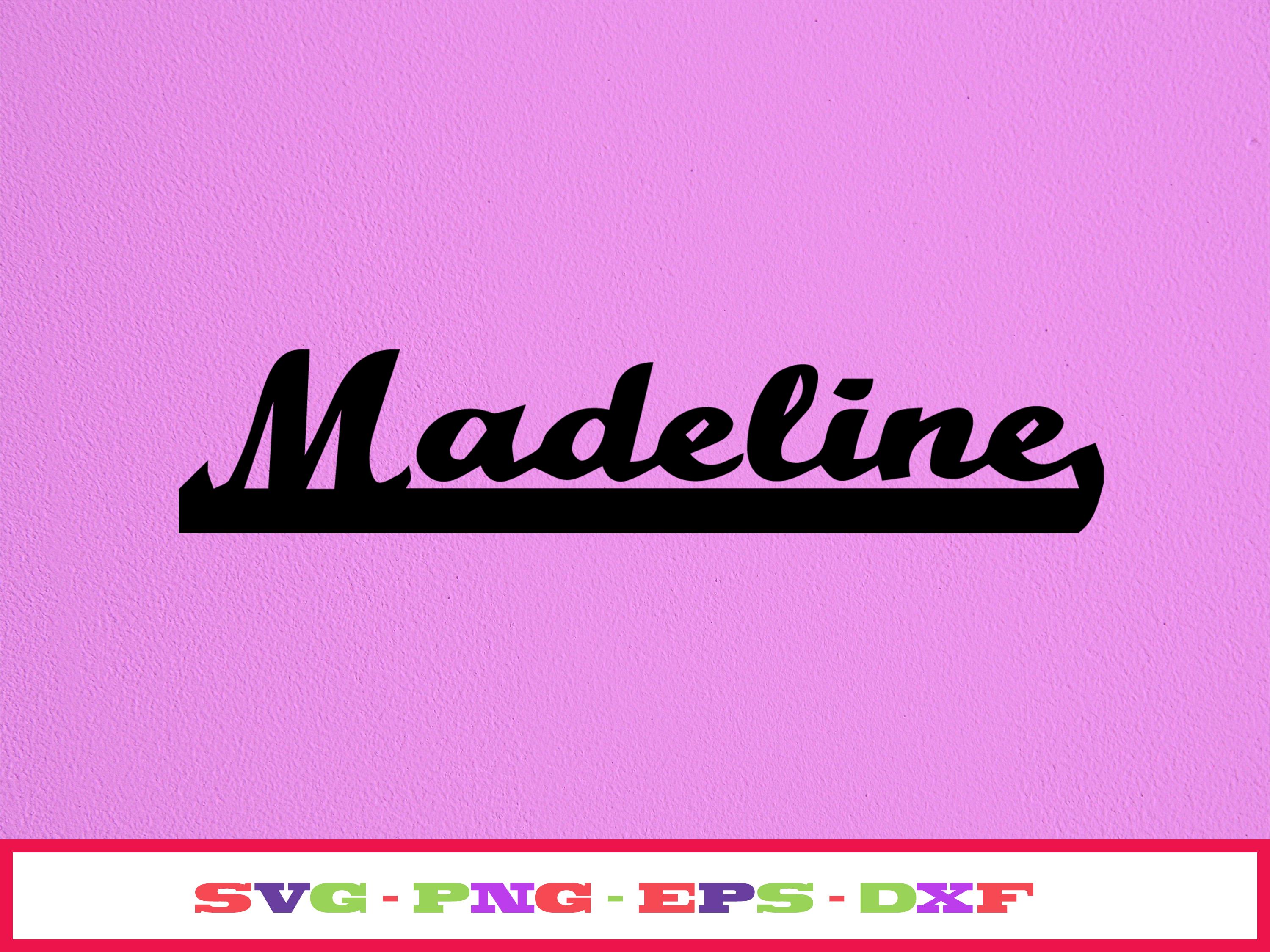 Madeline Svg, Madeline Clipart, Clip Art, Madeline Png, Girl Name, Dxf ...