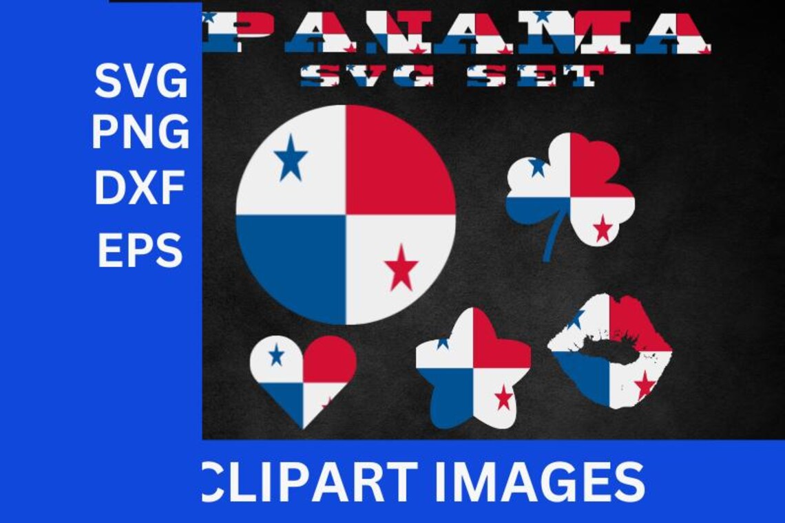 Panama Svg, Panama Flag Svg, Panama Png, Panama Clipart, Panama Clip ...
