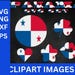 Panama Svg, Panama Flag Svg, Panama Png, Panama Clipart, Panama Clip ...