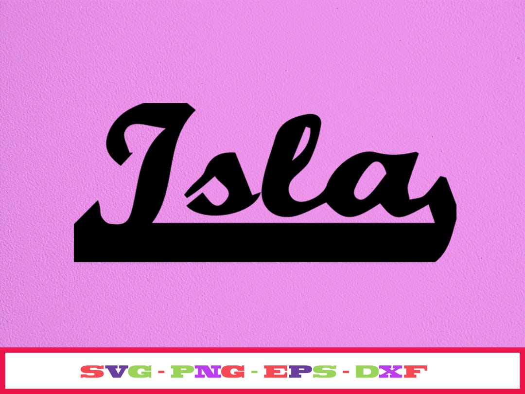 Isla svg, Isla clipart, clip art, Isla png, nombre de niña, dxf, eps ...