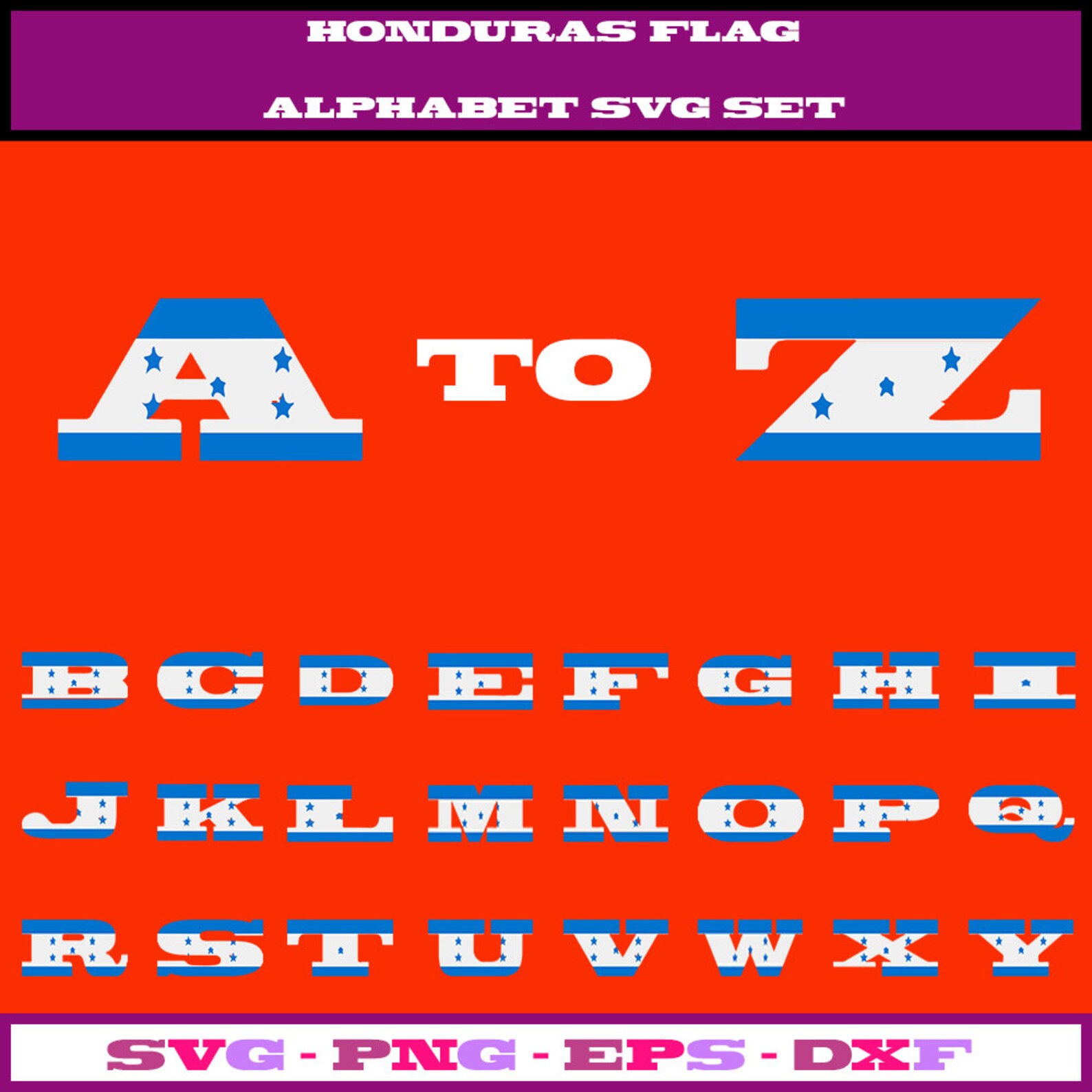 Honduras Svg, Honduras Flag Svg, Honduras Png, Honduras Clipart ...