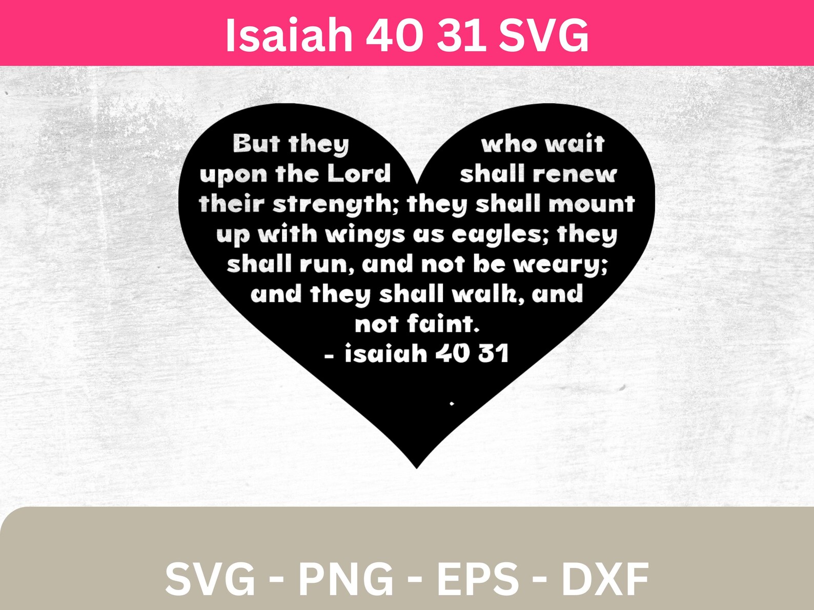 Isaiah 40 31 Svg, Christian Clipart, Bible Verse Svg, Bible Verse Png ...
