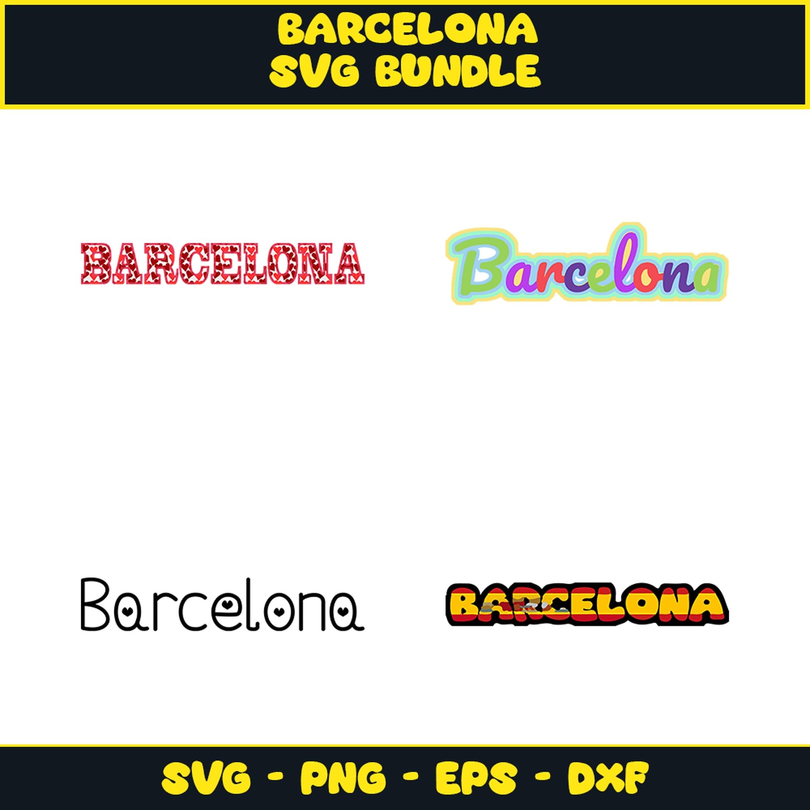 Barcelona Svg, Barcelona Clipart, Barcelona Clip Art, Barcelona Png ...
