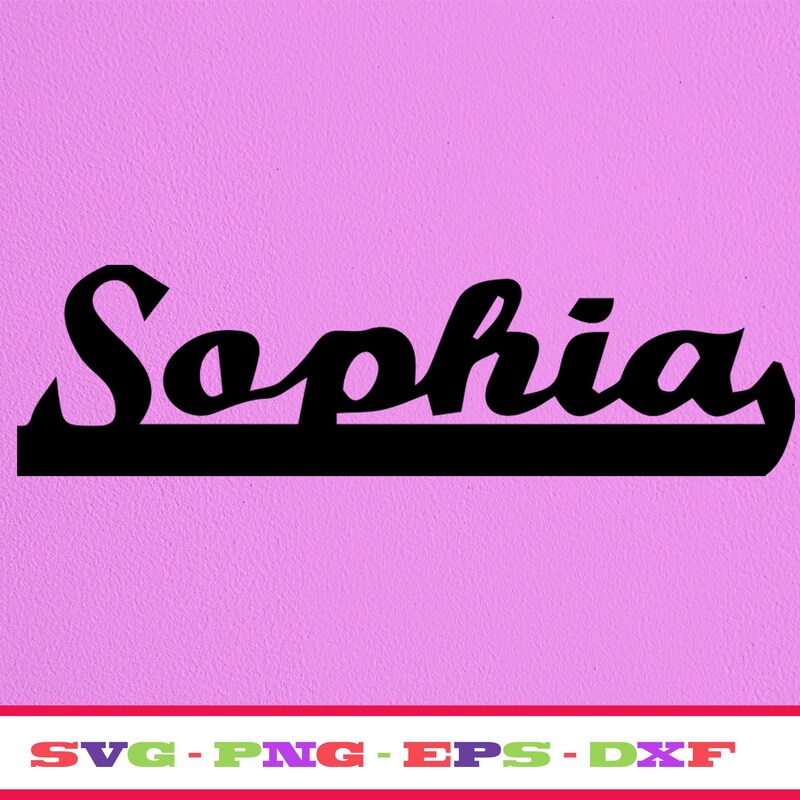 Sophia Name Wall Art - Etsy