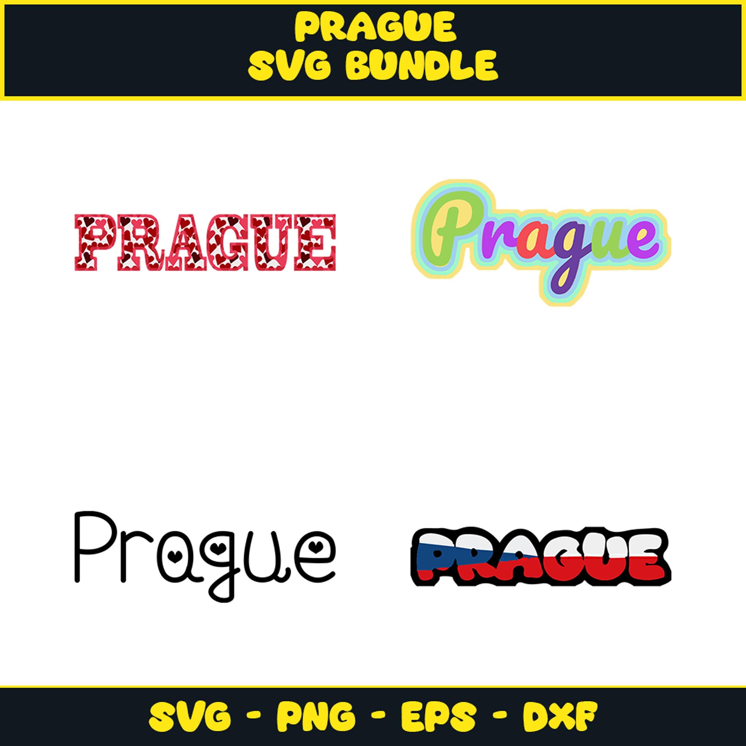 Prague Svg, Prague Clipart, Prague Clip Art, Prague Png, Prague Dxf ...