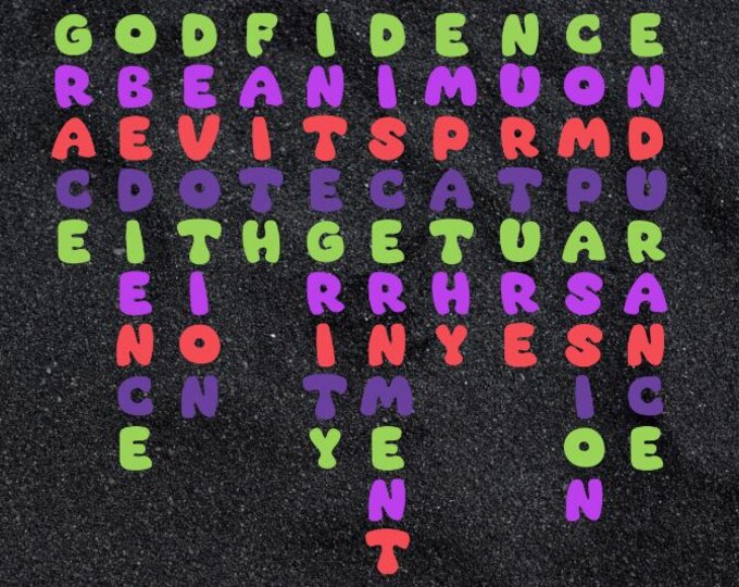 Godfidence SVG - Etsy