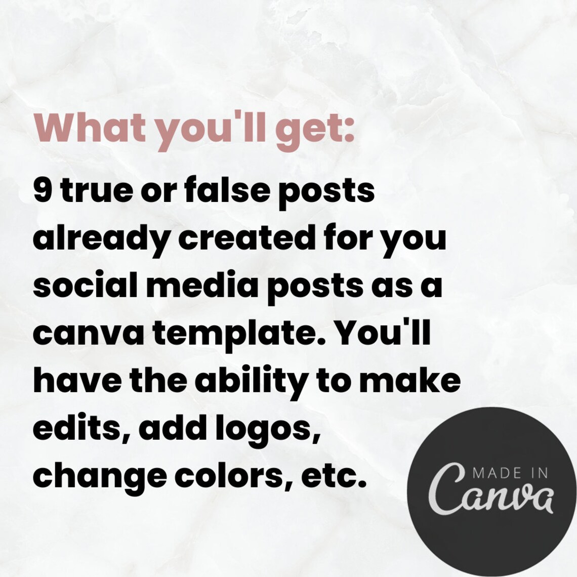 True or False Social Media Posts, Mortgage Marketing, Realtor Marketing ...