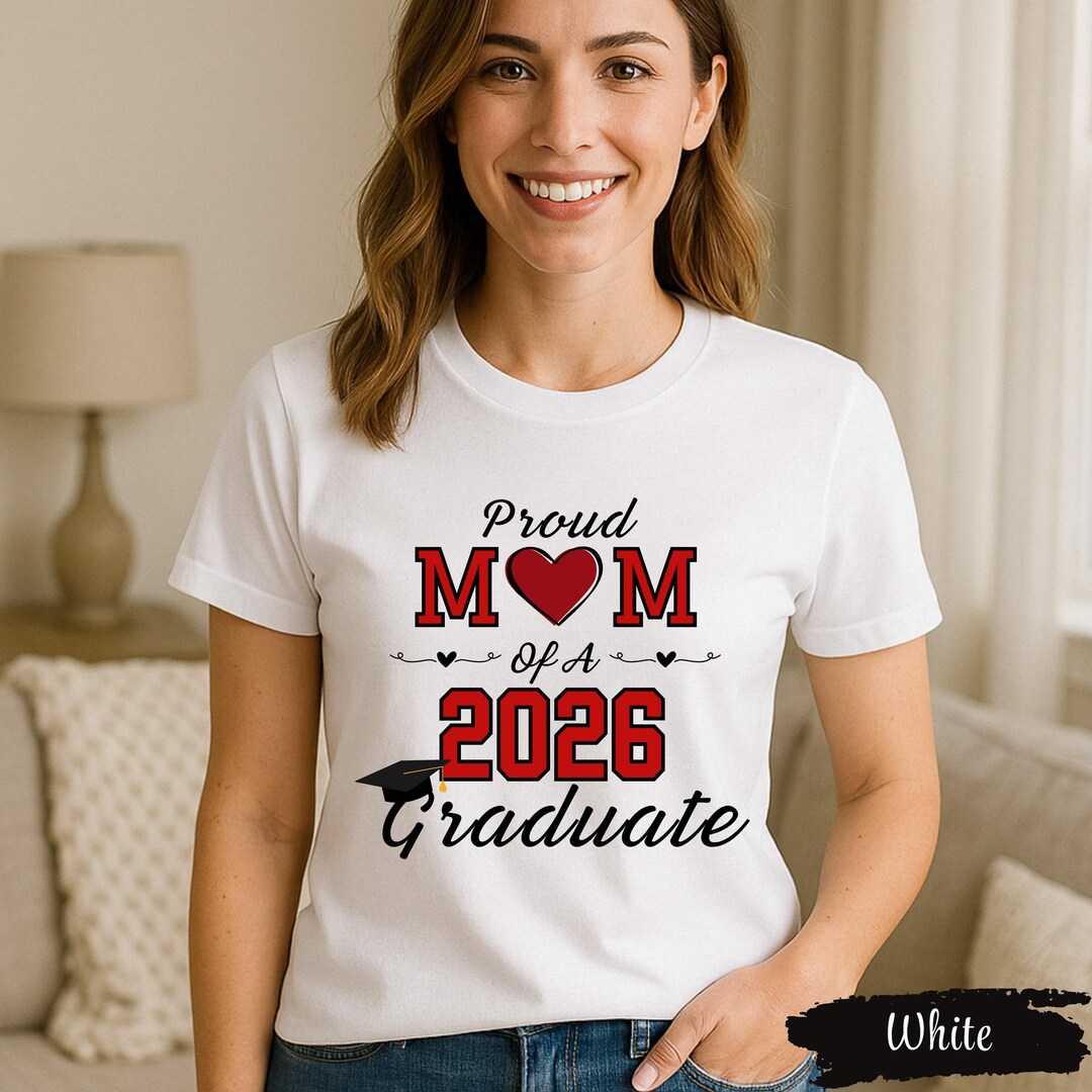 Proud Mom 2025 Graduate Design, Family Graduation PNG (digital Download ...