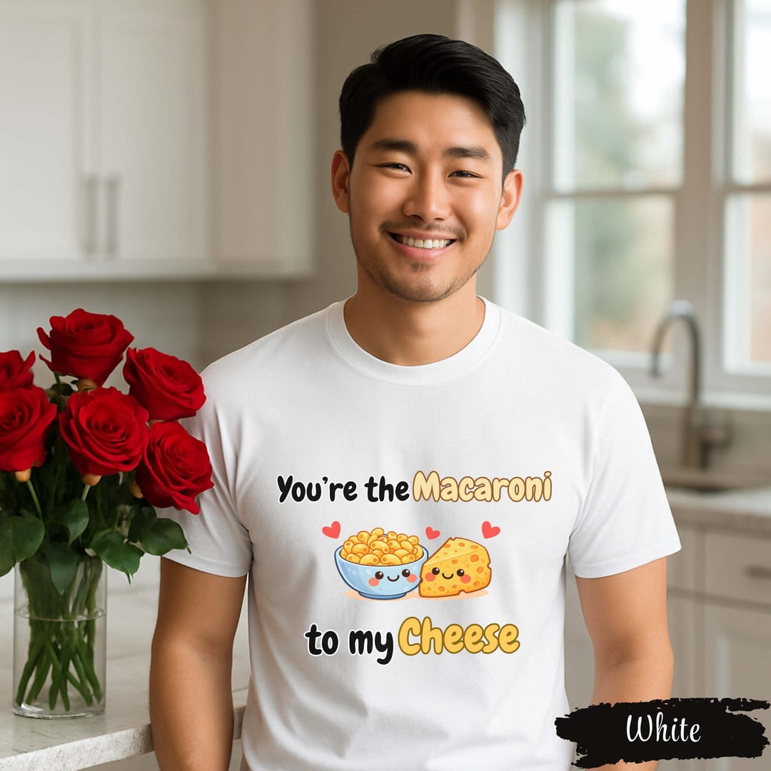You’re the Macaroni to My Cheese PNG, Food Pun Valentine Design, Kawaii ...