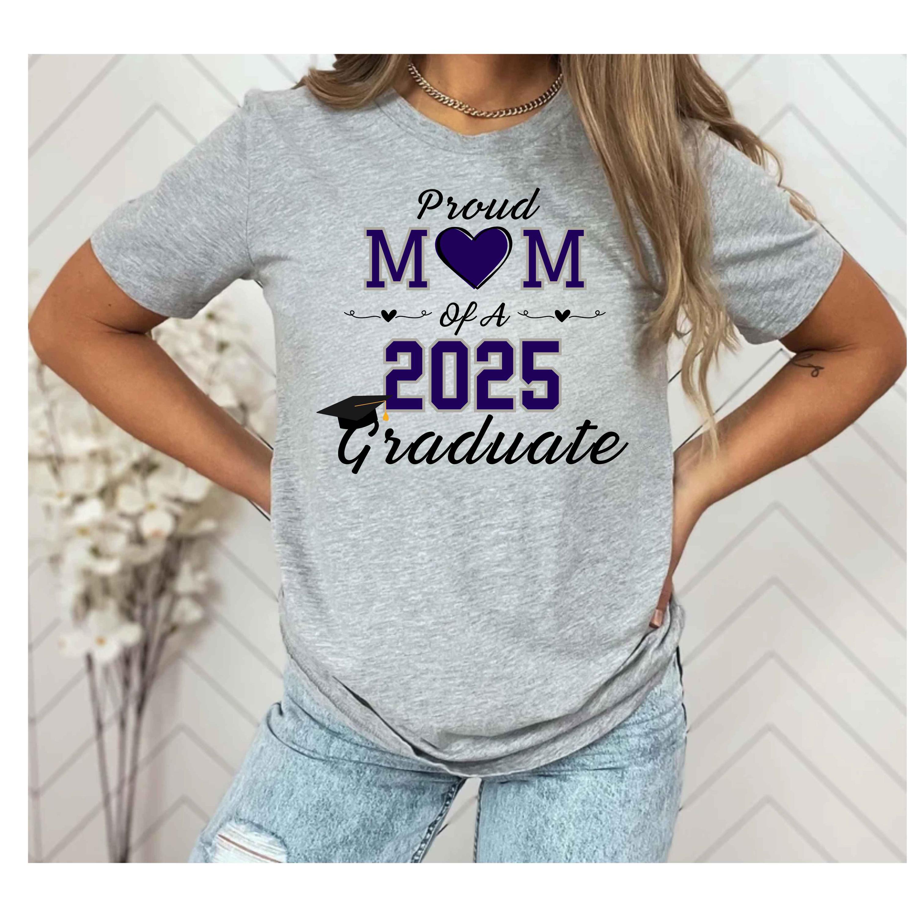 Proud Mom of a 2025 Graduate Png, Graduation Png, Proud Mom Png ...