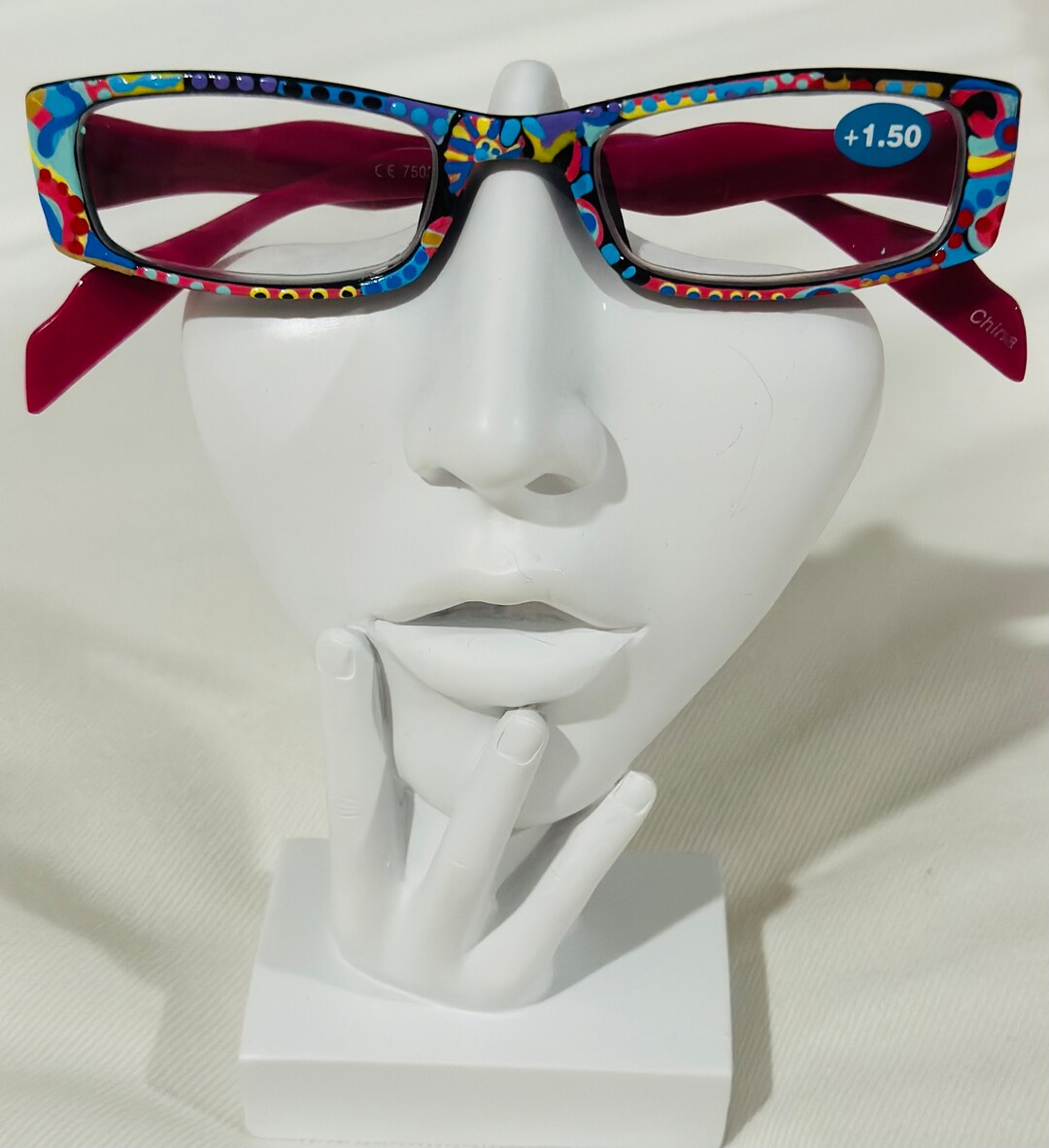 Hand Painted Reading Glasses 1.50 Magnification - Etsy