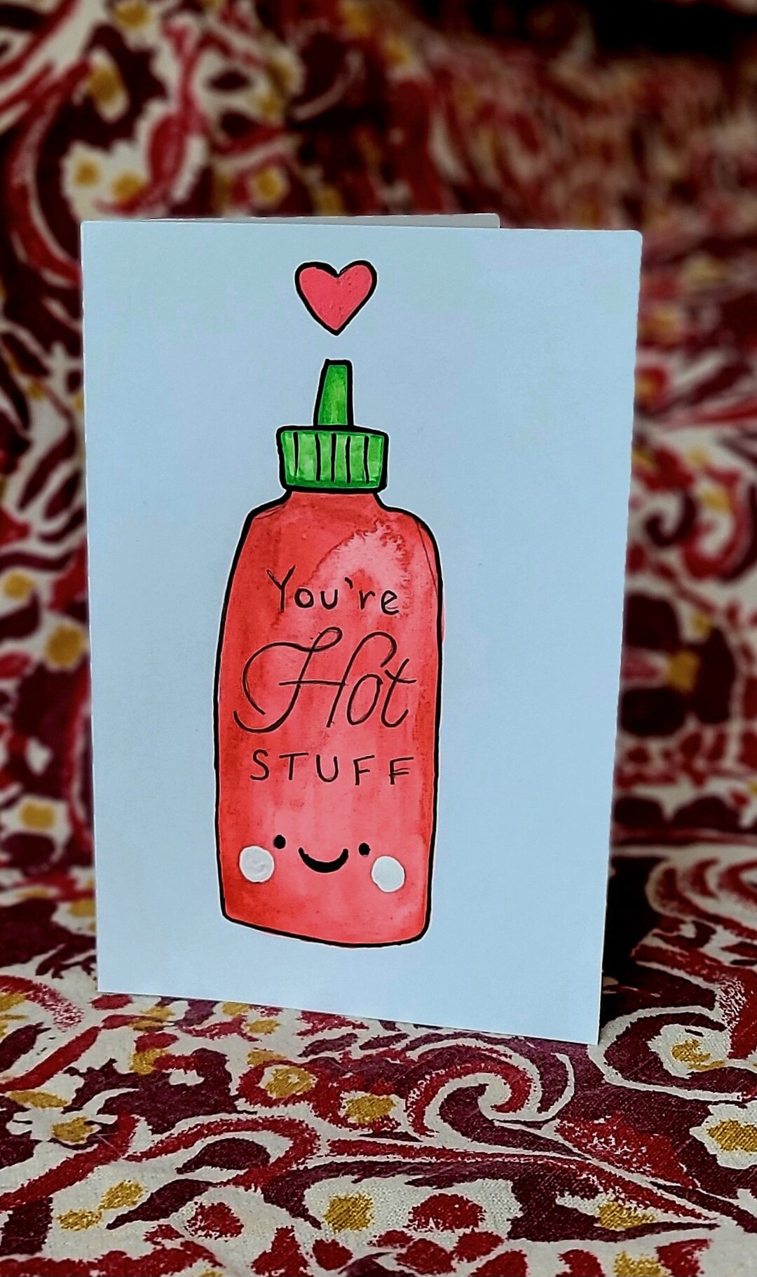 Greeting Card, Hot Stuff Valentine's Day Cards - Etsy