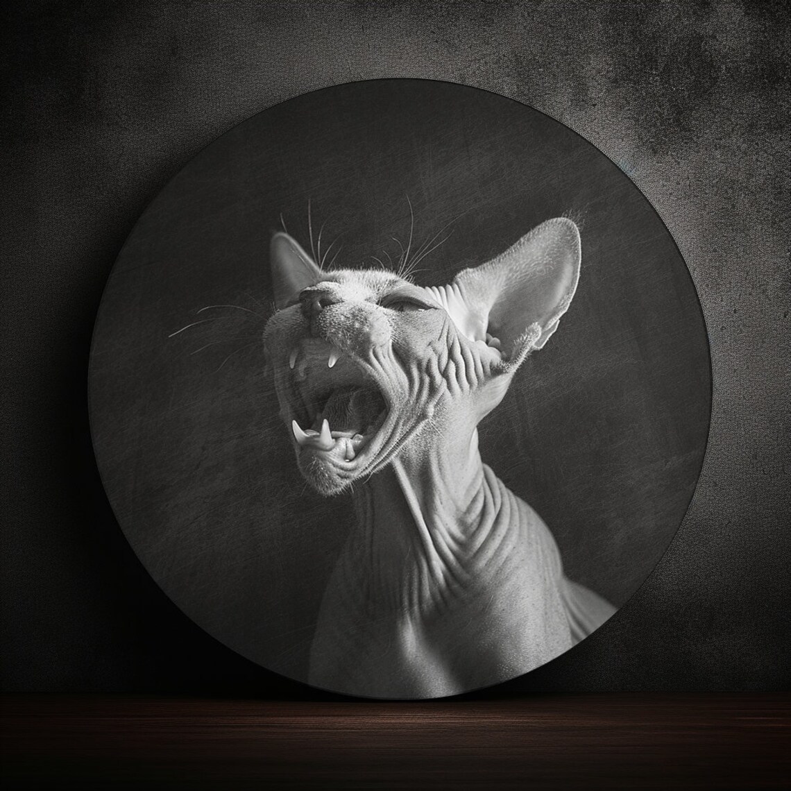 Sphynx Cat Breed Kitten Kitty Pet Laser Engraving File Slate PNG ...