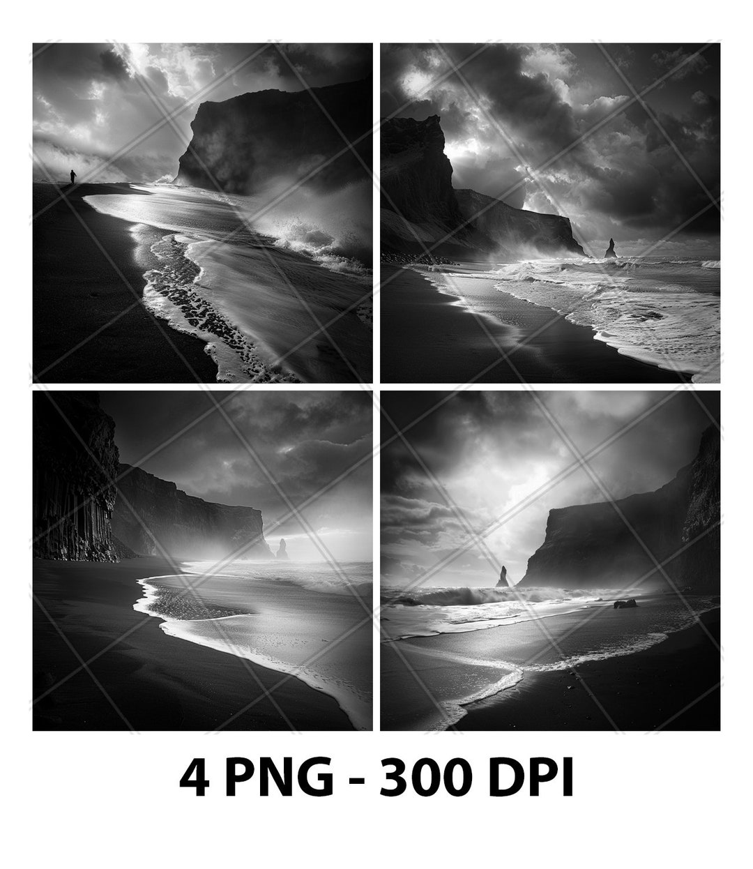 Cliffside Edge Sea Shore Europe Laser Engraving File Slate PNG Coaster ...