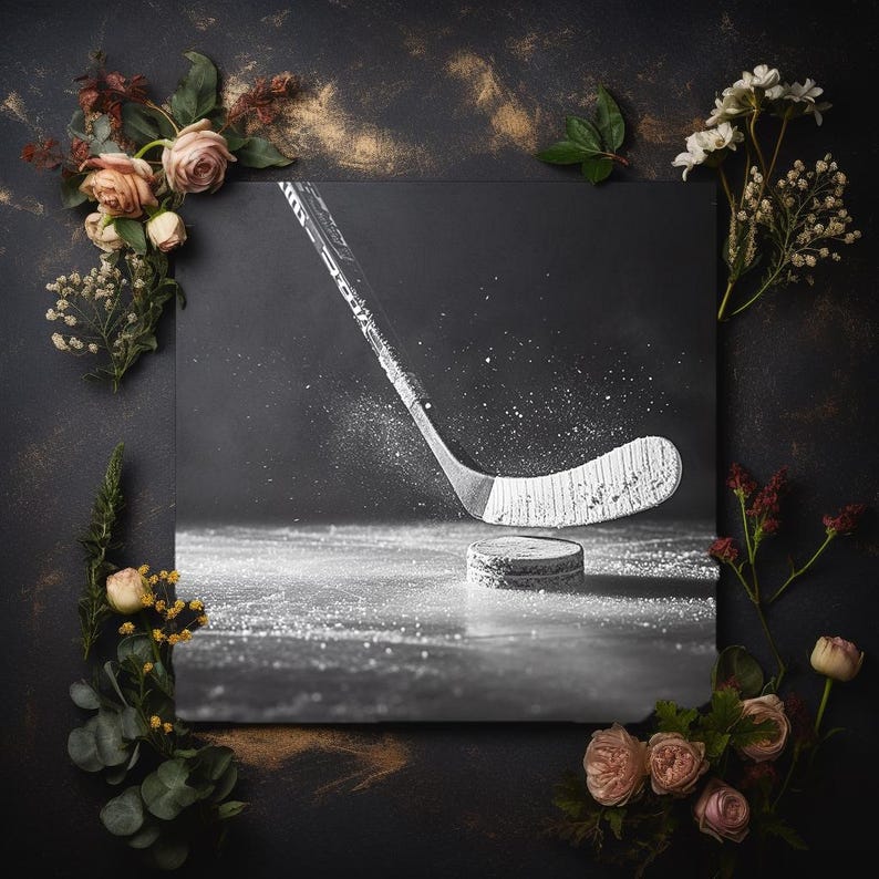 Ice Field Hockey Puck Stick Sports Slate Engraving File Wood Engrave ...