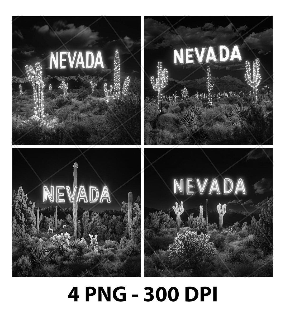 Nevada USA US State Desert Cactus Symbol Engraving File Slate PNG ...
