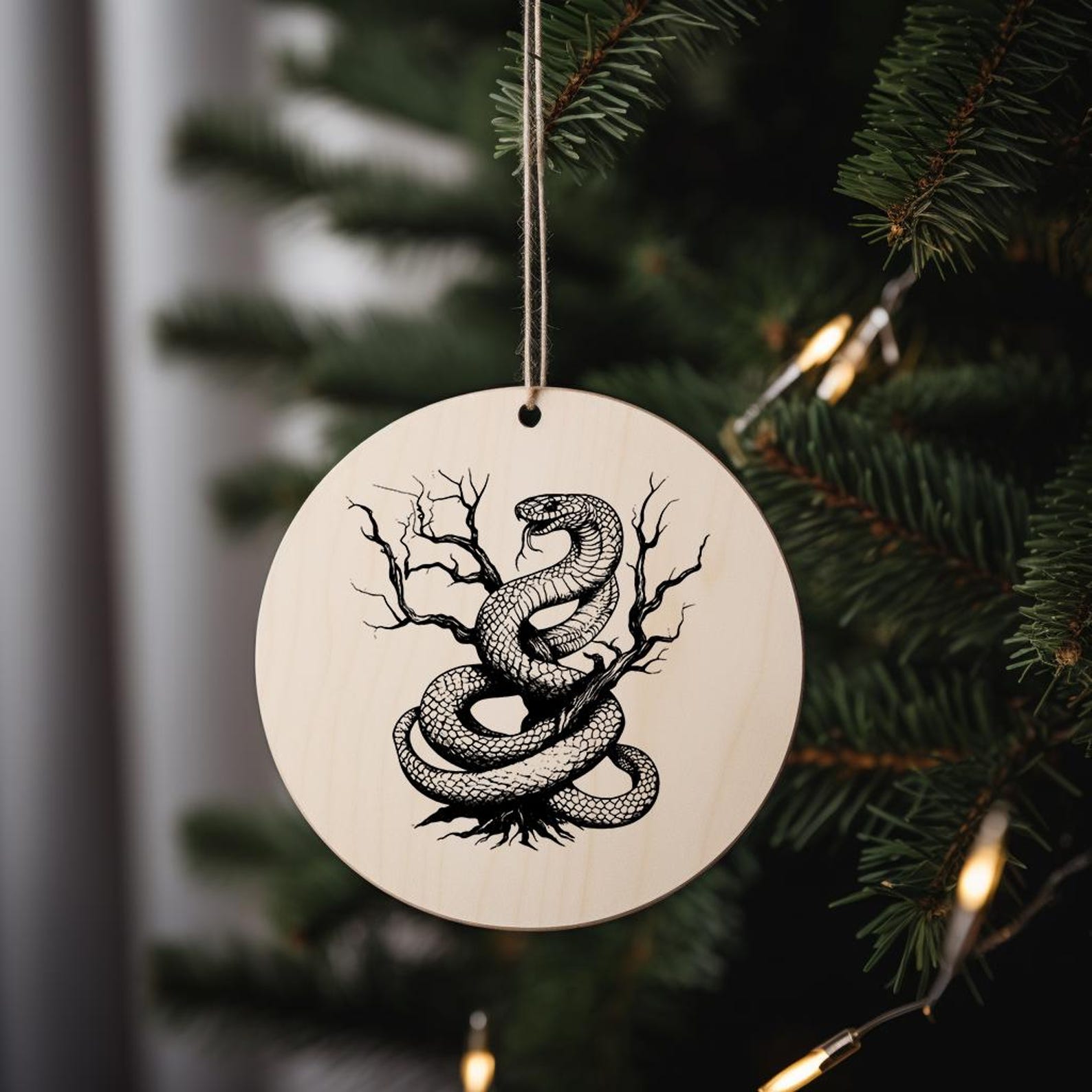 Tree Viper Snake Serpent Venomous Laser File Wood Engraving PNG Kitchen ...