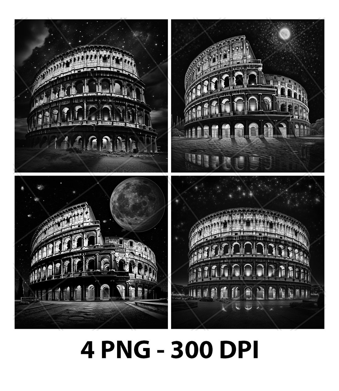 Colosseum Rome Amphitheatre Arena Laser Engraving File Slate PNG ...