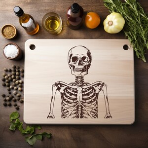 Human Skeleton Bones Halloween Anatomy Laser Engraving File Slate PNG ...