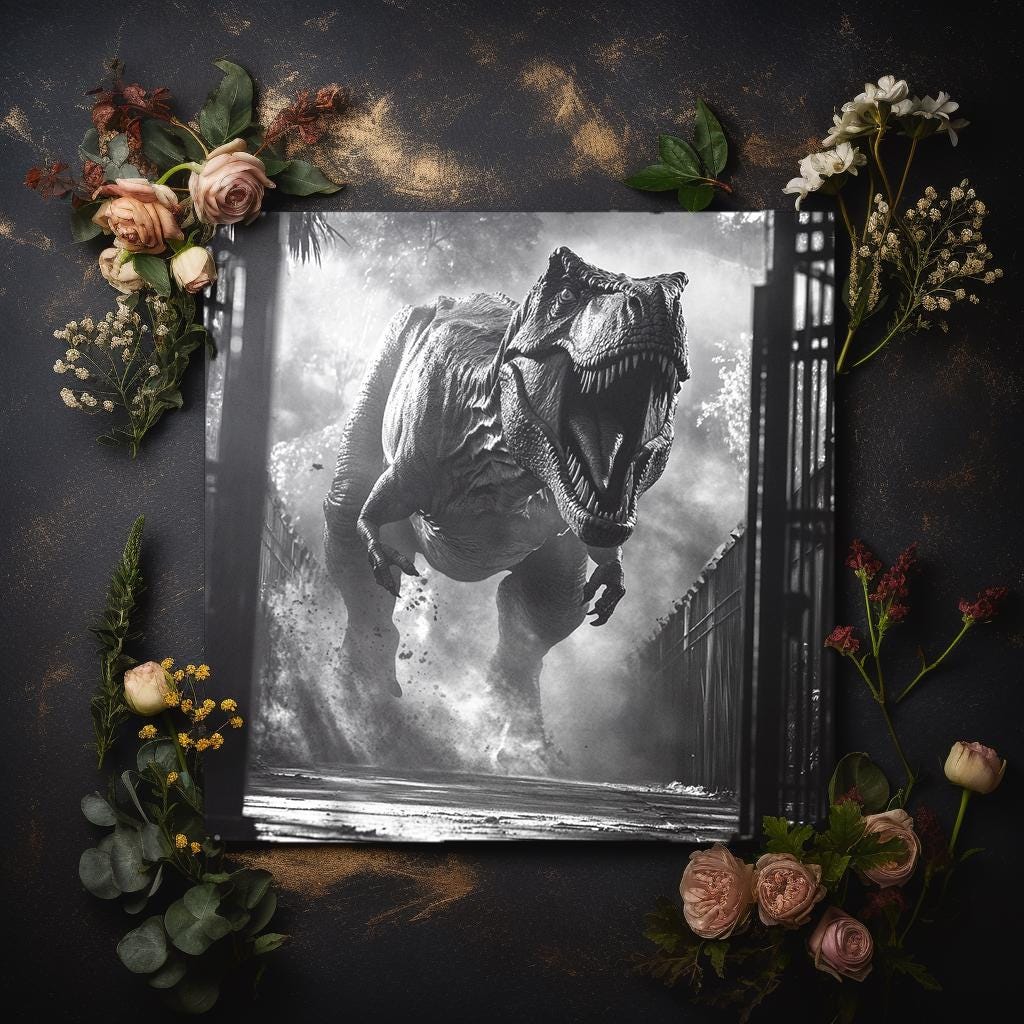 Raptor Bite T Rex Dinosaur Attack Laser Engraving File Slate PNG ...