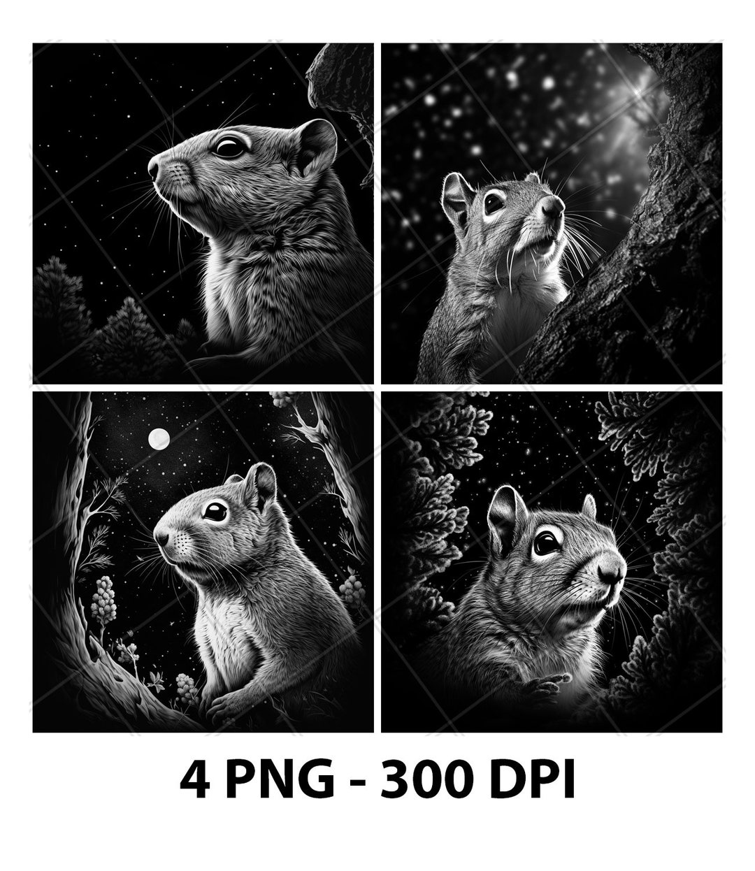 Hamster Rat Rodent Mice Mouse Laser Engraving File Slate PNG Coaster ...