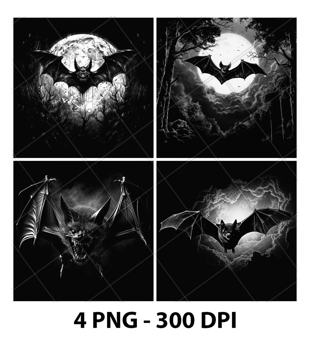 Flying Vampire Bat Halloween Evil Laser Engraving File Slate PNG ...