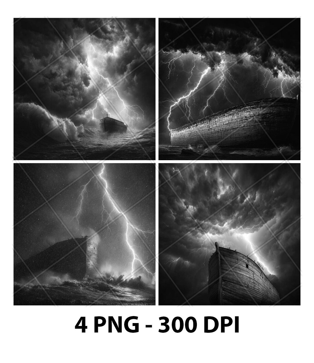 Noah's Ark Noahs Ark Boat Laser Engraving File Slate PNG Coaster Xtool ...