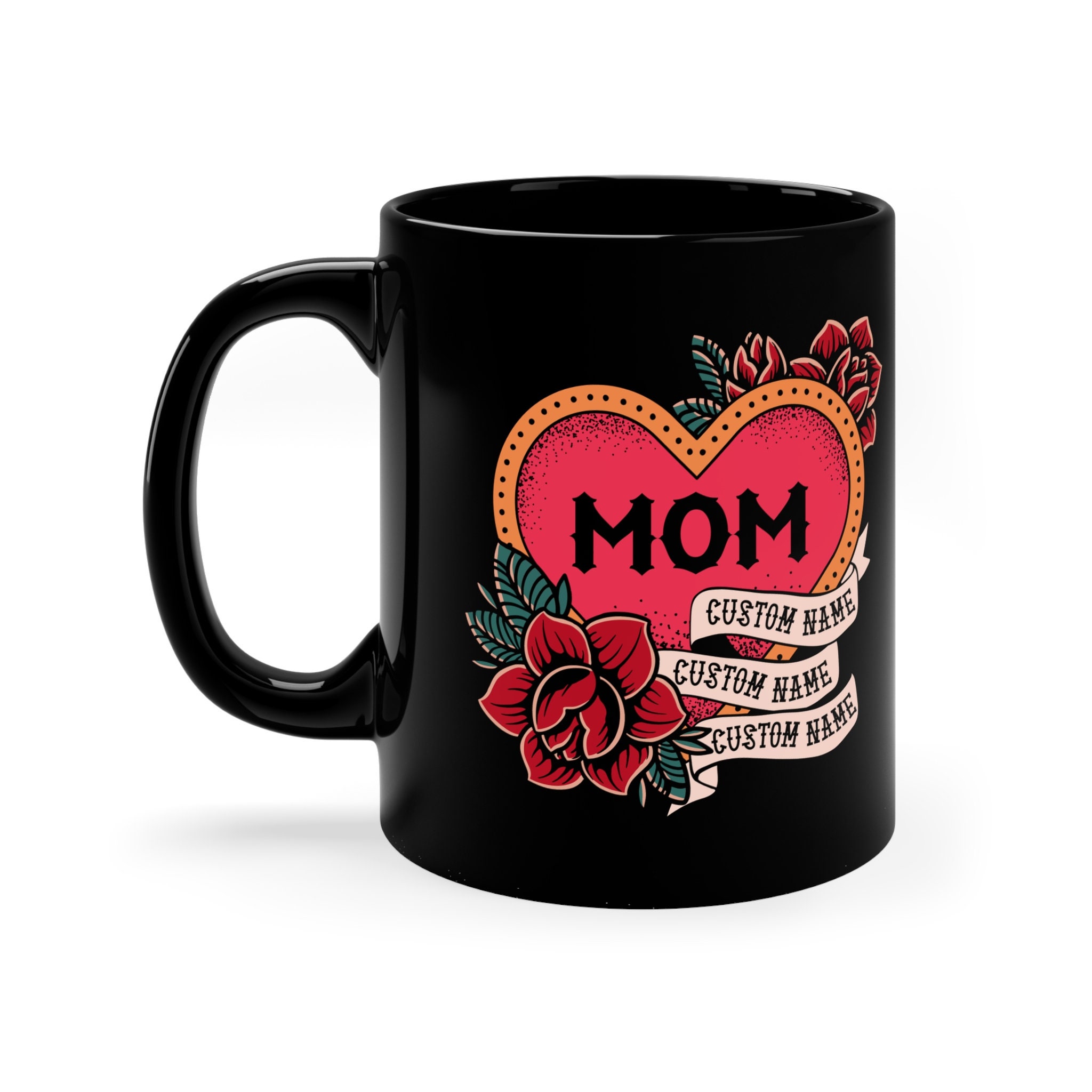 Personalized MOM Tattoo Mug Custom Mothers Day Gift - Etsy