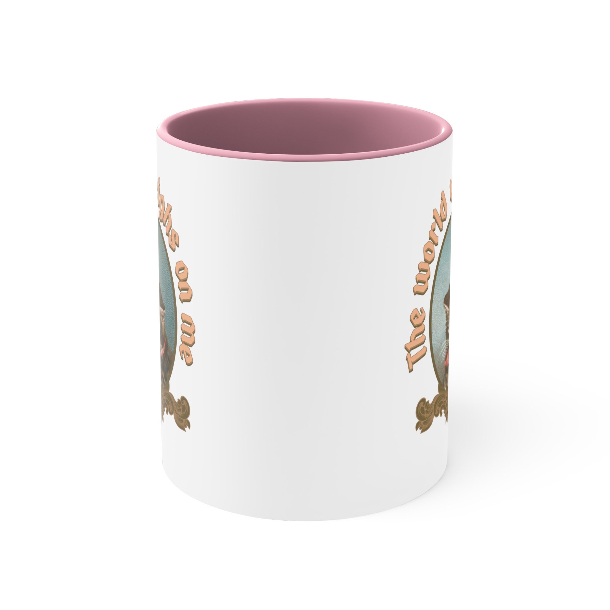 Sad Cat Coffee Mug - Existential Kitten Drinkware - Coquette Coffee Cup ...