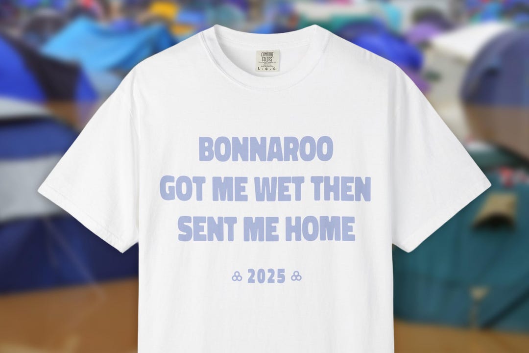 Canceled Bonnaroo 2025 Shirt - Funny Festival T-shirt - Comfort Colors ...