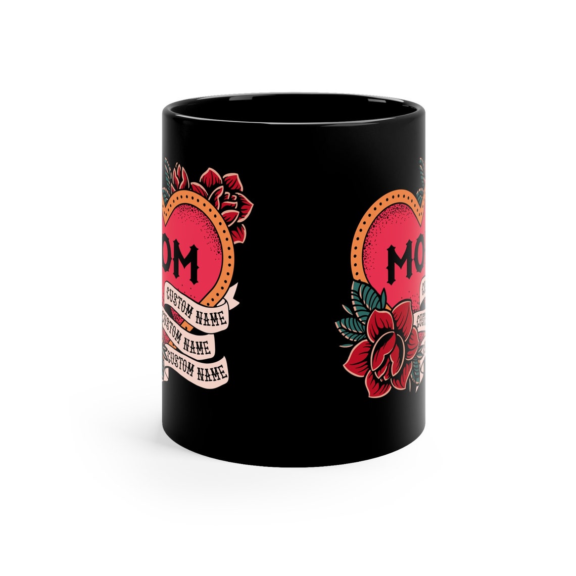 Personalized MOM Tattoo Mug Custom Mothers Day Gift - Etsy