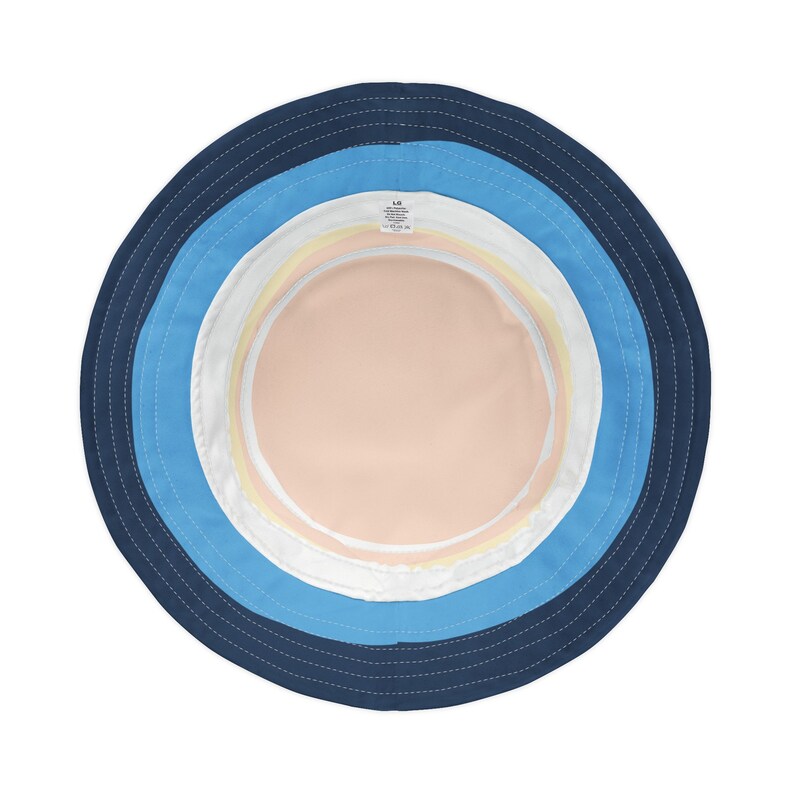 Aroace Flag Bucket Hat - Aromantic Asexual Pride Sunhat - Sunset Colors ...