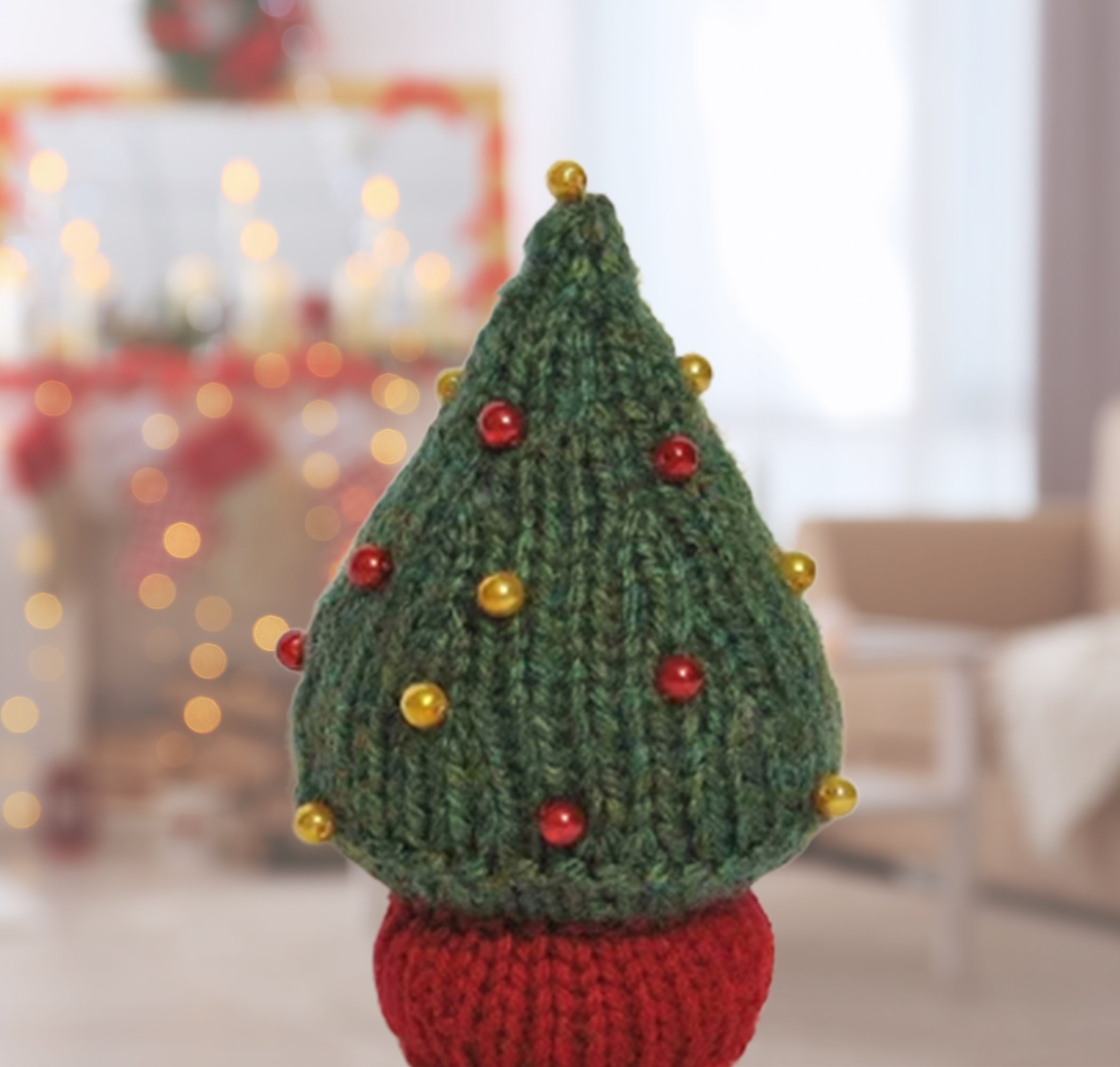 Cute Crochet Christmas Tree Pattern, Christmas Tree Pattern, English ...