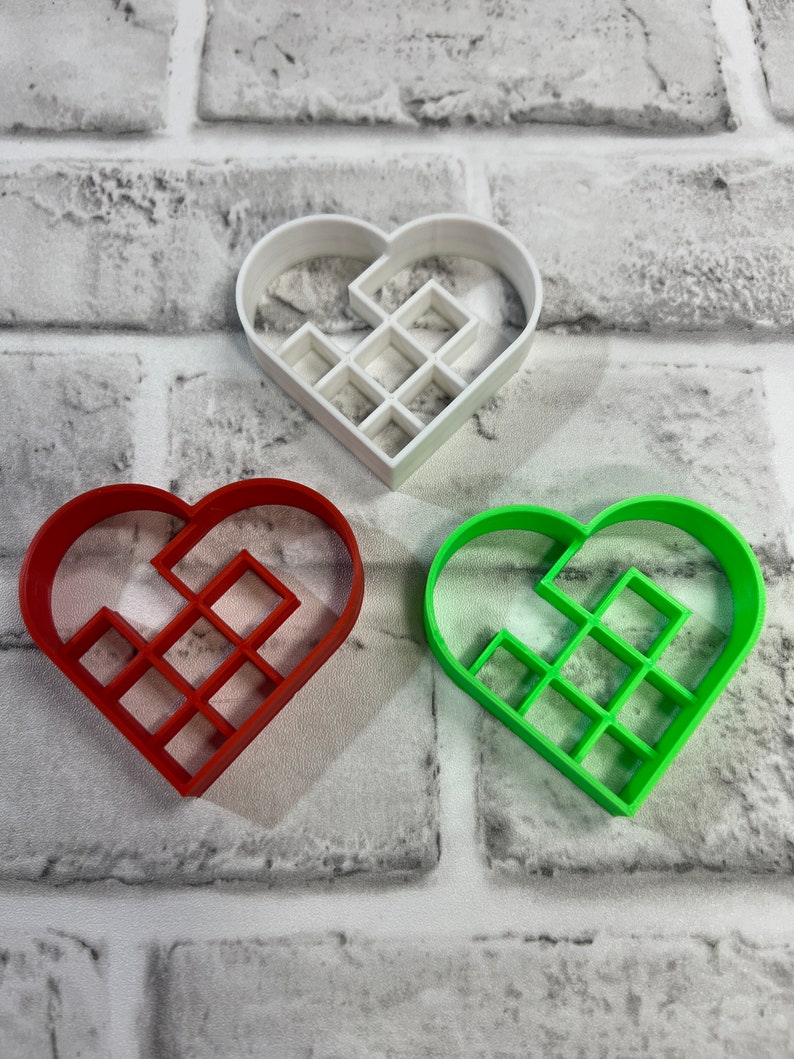 Danish Heart Cookie Cutter Danish Heart Julehjerter Jul - Etsy