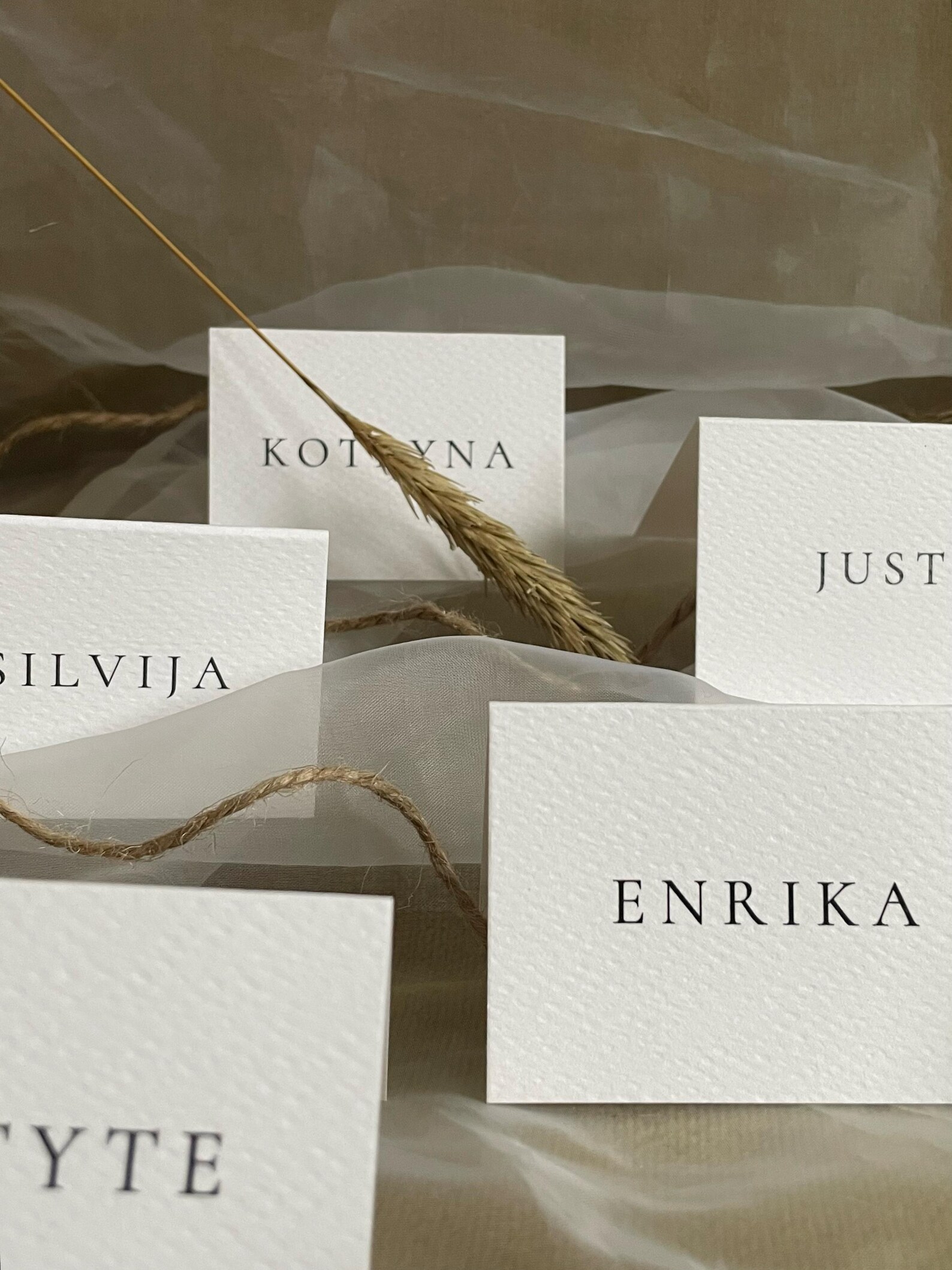 Wedding Place Cards, Name Cards, Name Place Cards, Name Cards Wedding ...