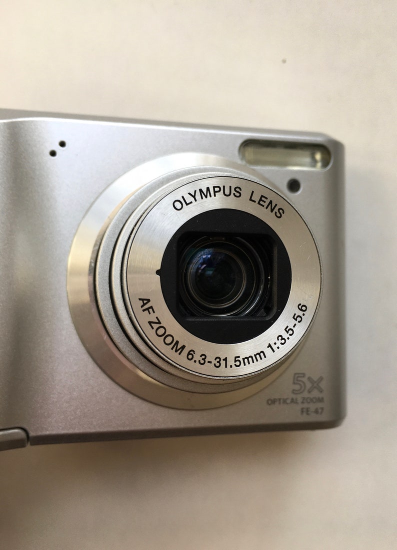 Vintage Olympus FE-47 14 MP Digital Camera Photo Foto Camera Retro Lomography Point Shoot Camera ...