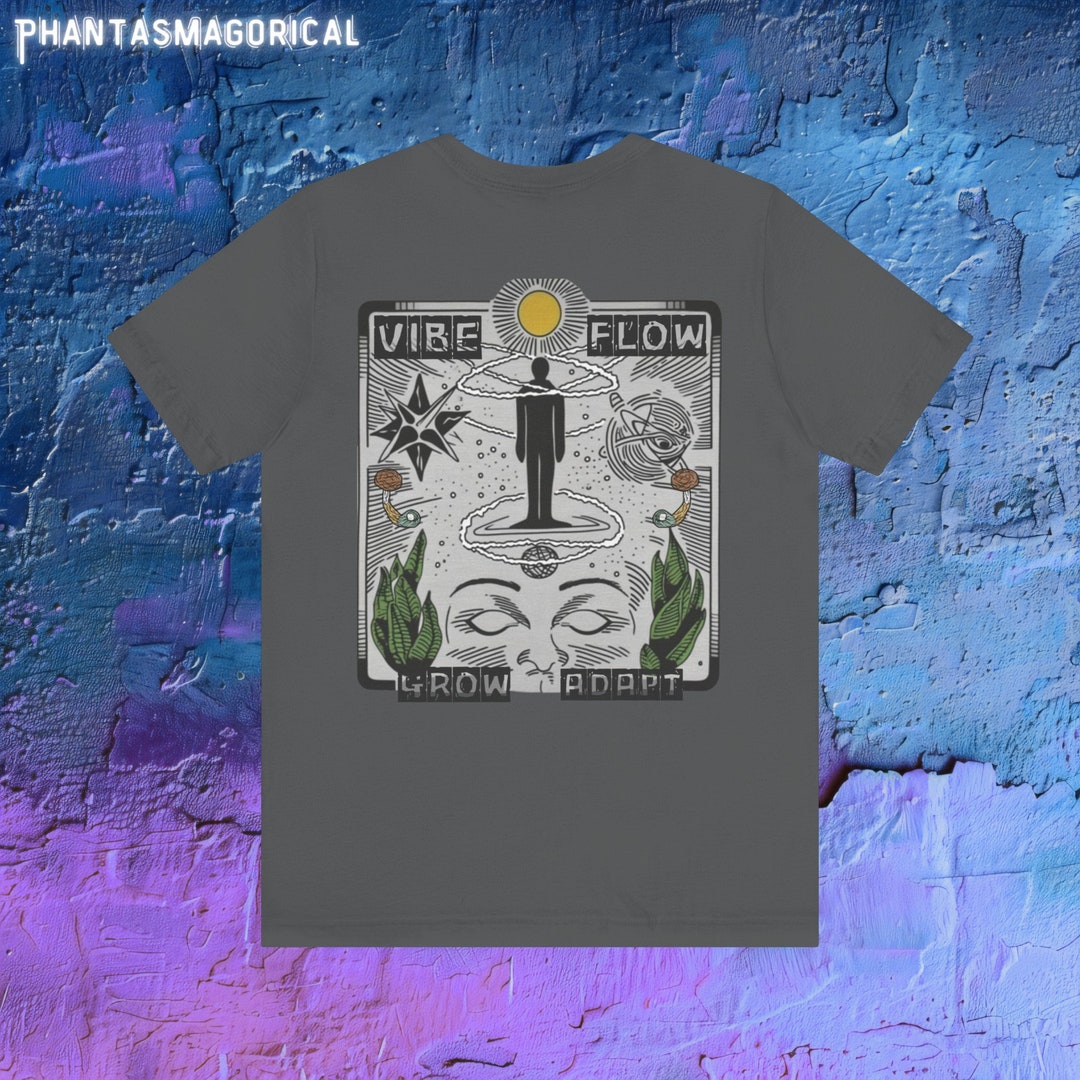 Spiritual Balance Tarot Tee Esoteric Alchemy Shirt Celestial Sun and ...