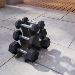 Dumbbell Rack. Digital Product, Files DXF, SVG for CNC, Plasma, Laser ...