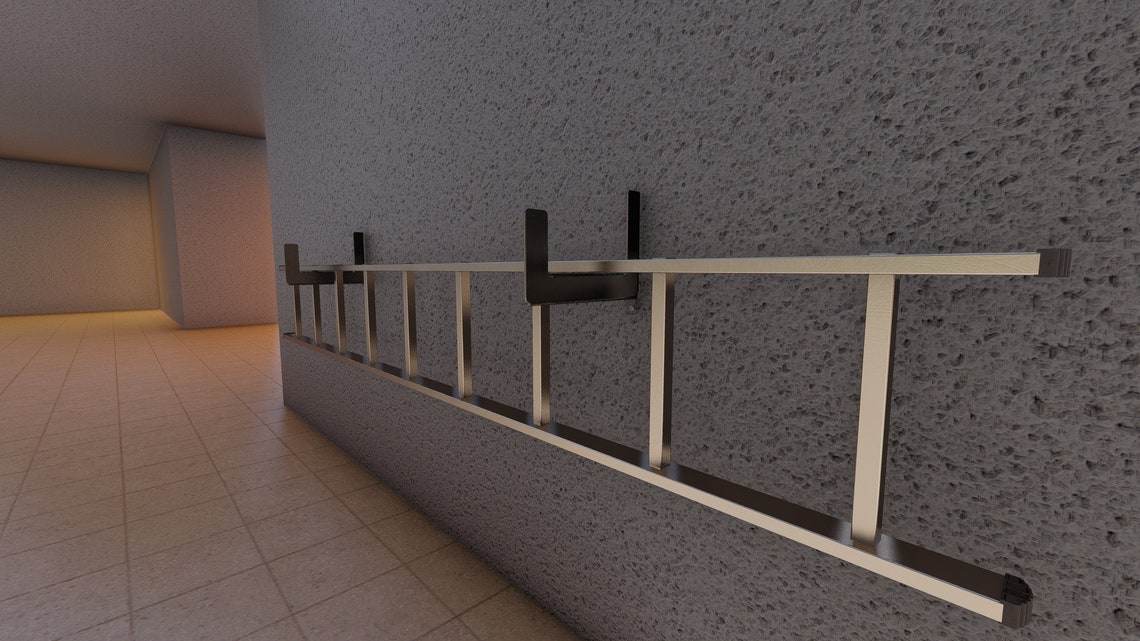 Ladder Holder. Digital Product, Files DXF, SVG for CNC, Plasma, Laser ...