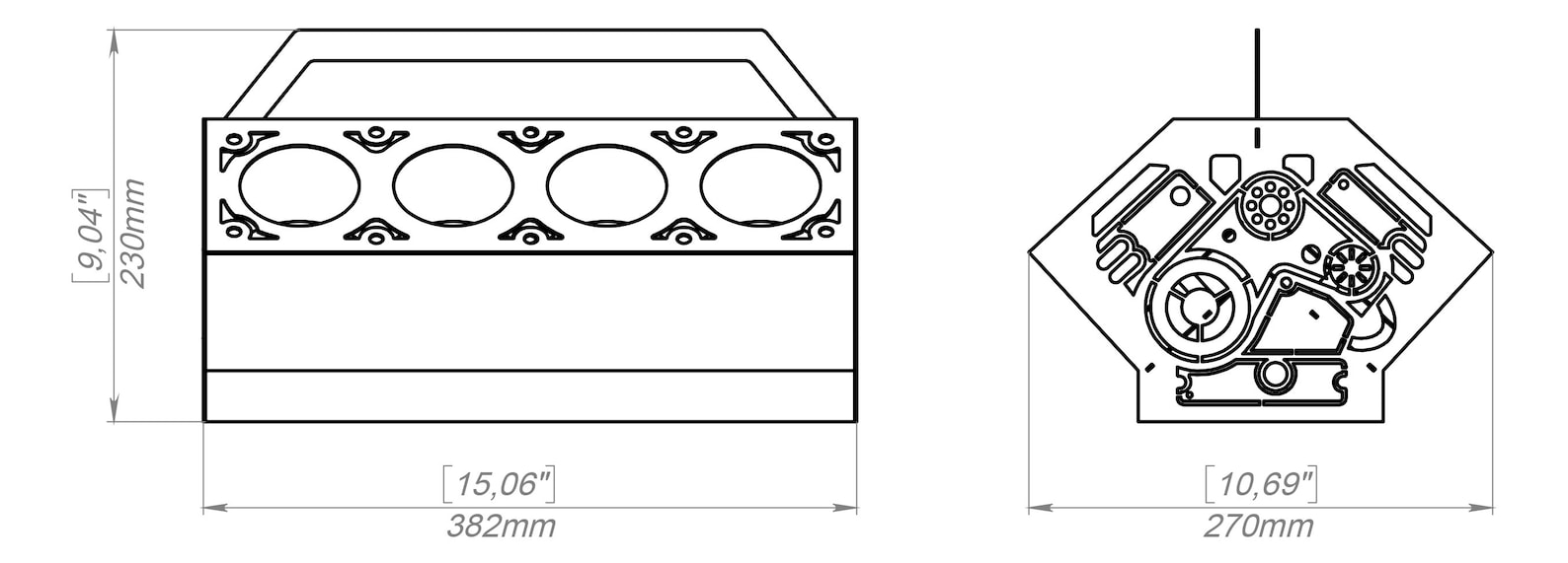 Beer and Soda Holder Engine V8. Digital Product, Files DXF, SVG for CNC ...